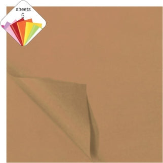 Haza Original Dark Brown Tissue Paper Sheet 50x70cm